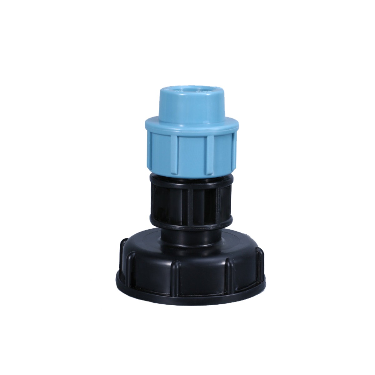 2-pack IBC adapter za spremnike, DN20 brzo-spoj PE, crno/plavo | Big ...